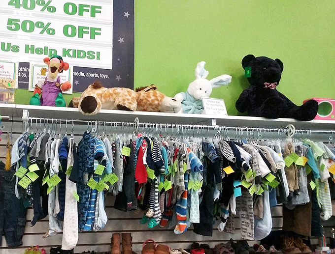 Kids' clothes that they'll outgrow tomorrow, but at these prices, who's counting?