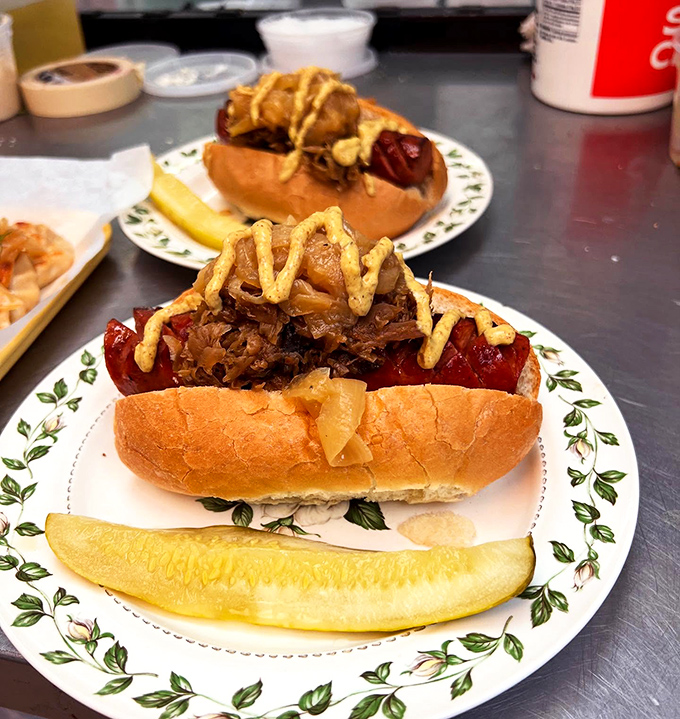 Not all heroes wear capes; some come on fresh rolls with sauerkraut and mustard. This kielbasa sandwich is Pittsburgh's answer to the Philadelphia cheesesteak.
