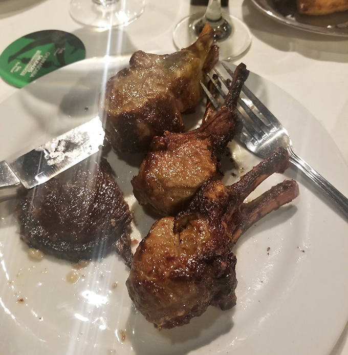 These lamb chops aren't just dinner&mdash;they're tiny meat lollipops for grown-ups, glistening with promise and begging for your attention.