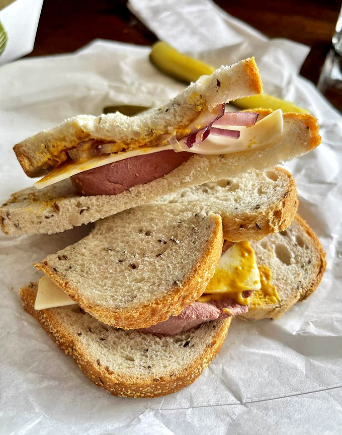 Liverwurst on rye that'll make you question everything you thought you knew.
