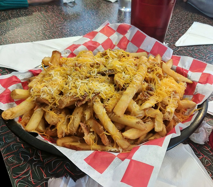 These aren't just cheese fries&mdash;they're a golden monument to indulgence. Crispy, cheesy, and impossible to stop eating once you start.
