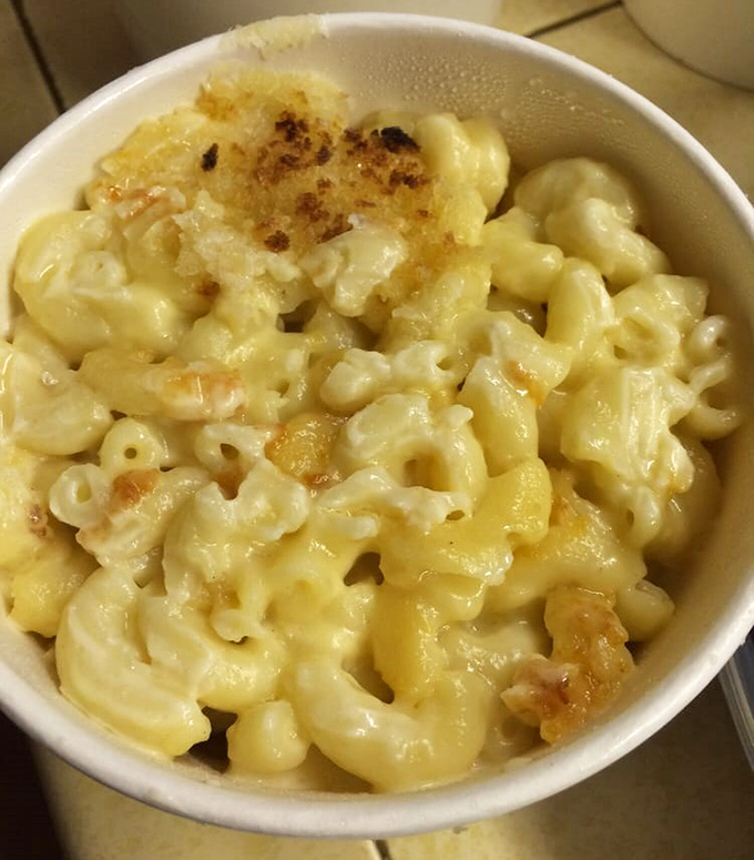 Mac and cheese that doesn't apologize for being exactly what comfort food should be &ndash; creamy, gooey, and ready to hug your soul.