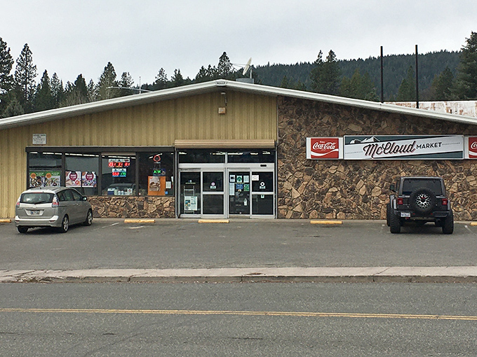 The McCloud Market might not win architectural awards, but locals know it's where you'll find everything from fishing tackle to the last-minute ingredients for impromptu dinner parties.