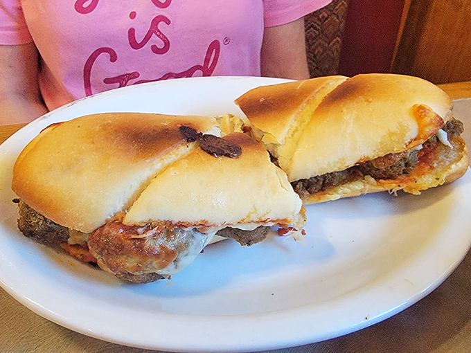 A meatball sub that would make any Italian grandmother nod in approval. Simple, substantial, and absolutely satisfying.