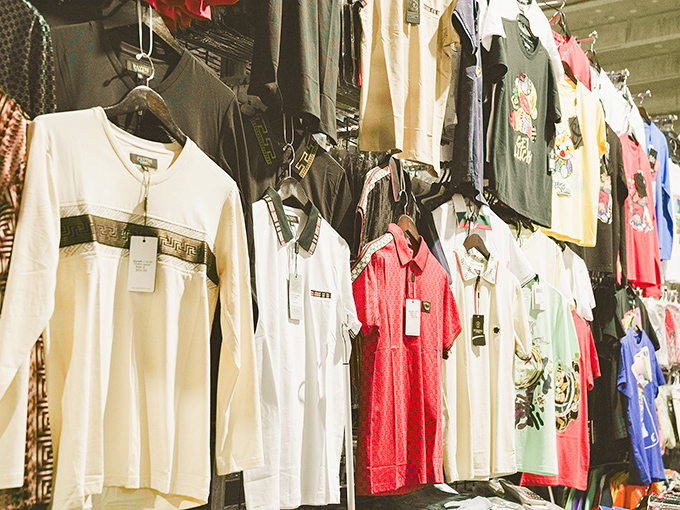 Enough shirts to dress a small city, with patterns ranging from "office appropriate" to "vacation mode activated."