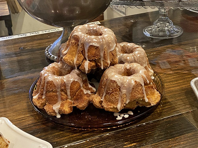 Monkey bread that doesn't monkey around—pull-apart perfection with cinnamon-sugar magic that'll have you licking your fingers shamelessly.
