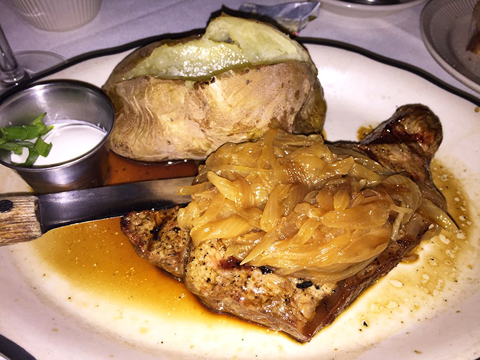 This isn't just a steak with onions &ndash; it's a masterclass in simplicity, where quality ingredients meet decades of cooking expertise.