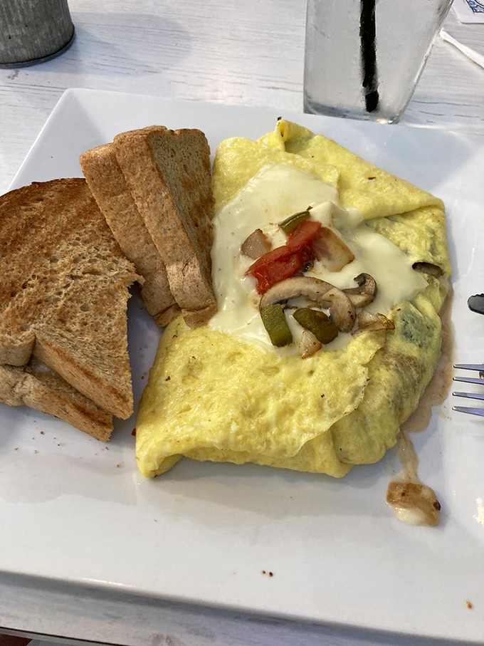 This isn't your diner's sad breakfast&mdash;it's an omelet that took classes in France but kept its down-home charm.