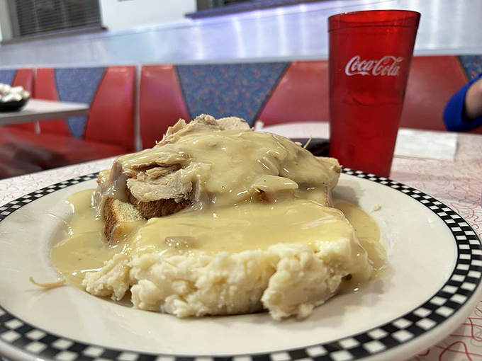 Thanksgiving on a plate doesn't need to wait for November. This open-faced turkey sandwich with real mashed potatoes is comfort defined.