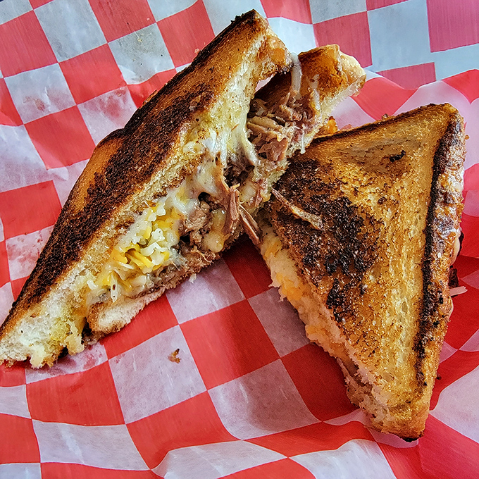 The patty melt—that perfect marriage of burger and grilled cheese that makes you wonder why all sandwiches can't be this gloriously golden and gooey.