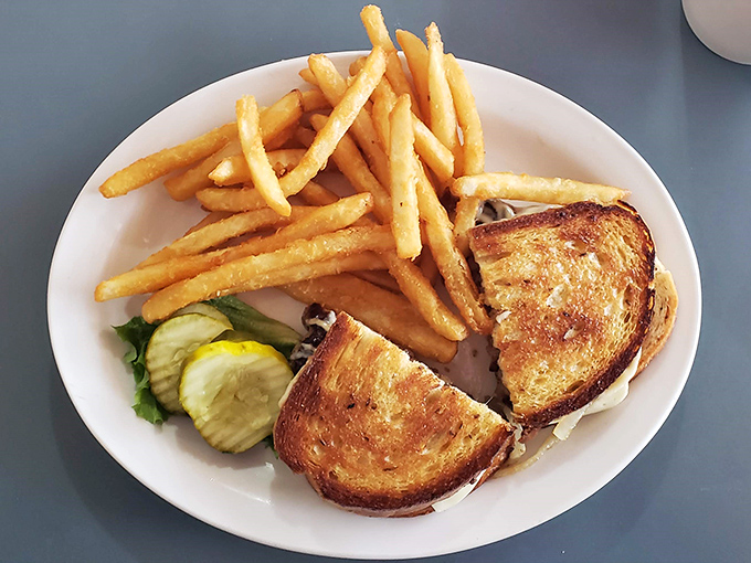 Golden-grilled perfection proving that sometimes the classics don't need any improving, thank you very much.