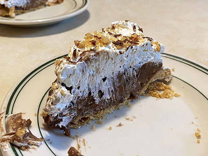 Chocolate and peanut butter: proof that some relationships really do last forever, especially when topped with cloud-like whipped cream.