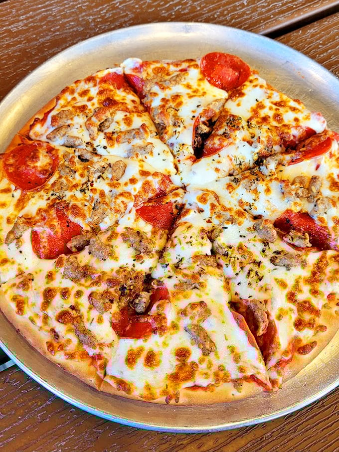 Pizza that strikes the perfect balance between artisanal craft and down-home comfort&mdash;where pepperoni and cheese unite in a harmony sweeter than a Dolly Parton chorus.