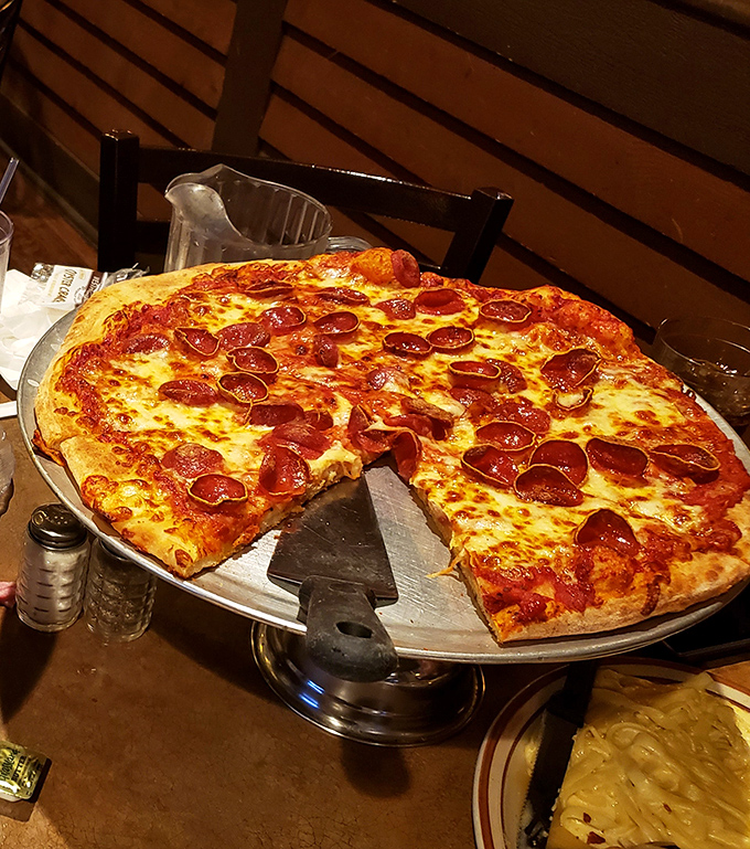 The pepperoni pizza that started it all&mdash;perfectly bubbled cheese, crisp-edged pepperoni cups that cradle tiny pools of savory goodness.