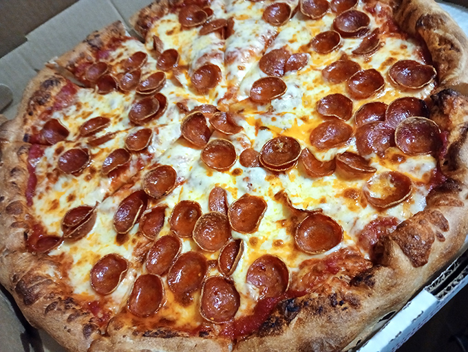 A pepperoni pizza that doesn't need fancy wood-fired ovens or imported Italian flour to achieve greatness&mdash;just honest ingredients and decades of know-how.