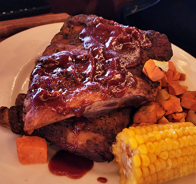 Pork ribs so tender they practically surrender before your fork even makes contact with the plate.