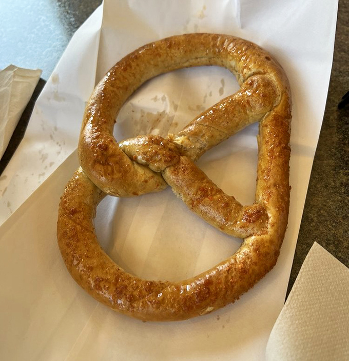 The pretzel&mdash;Pennsylvania's unofficial state mascot&mdash;twisted into submission and bronzed to perfection. Michelangelo couldn't have sculpted a more beautiful carbohydrate.