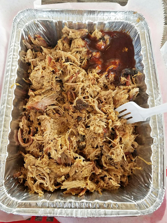 Pulled pork that doesn't need a filter &ndash; tender strands of smoky goodness that have clearly been on a low-and-slow journey to perfection.