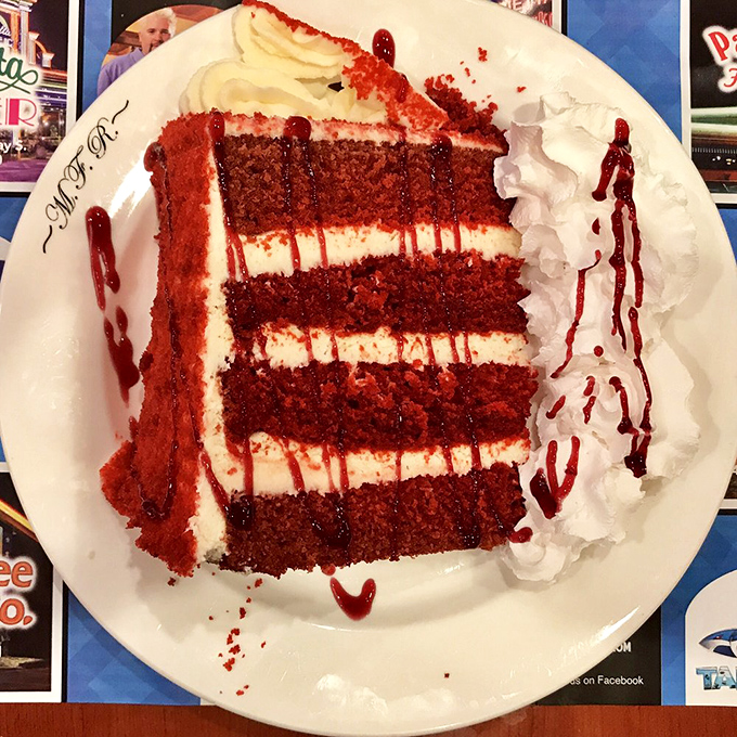 This red velvet cake doesn't just have layers&mdash;it has chapters. Each forkful tells a different story, all with happy endings.