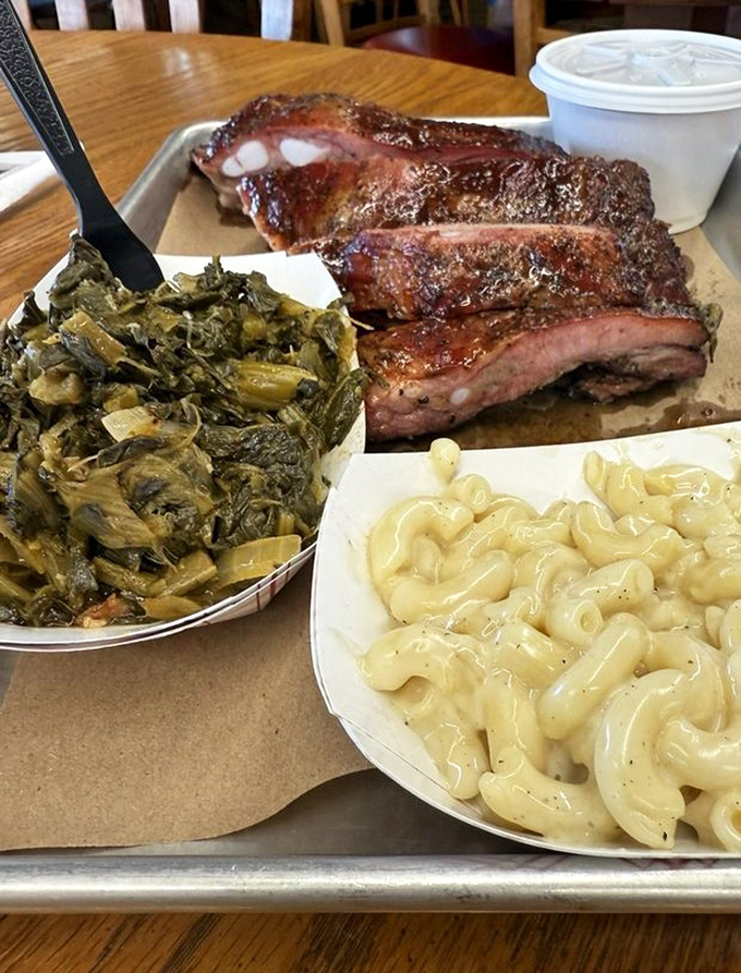 These ribs don't need a resume&mdash;their credentials are in that perfect bark and the way the meat clings to the bone just enough to make you work for it.