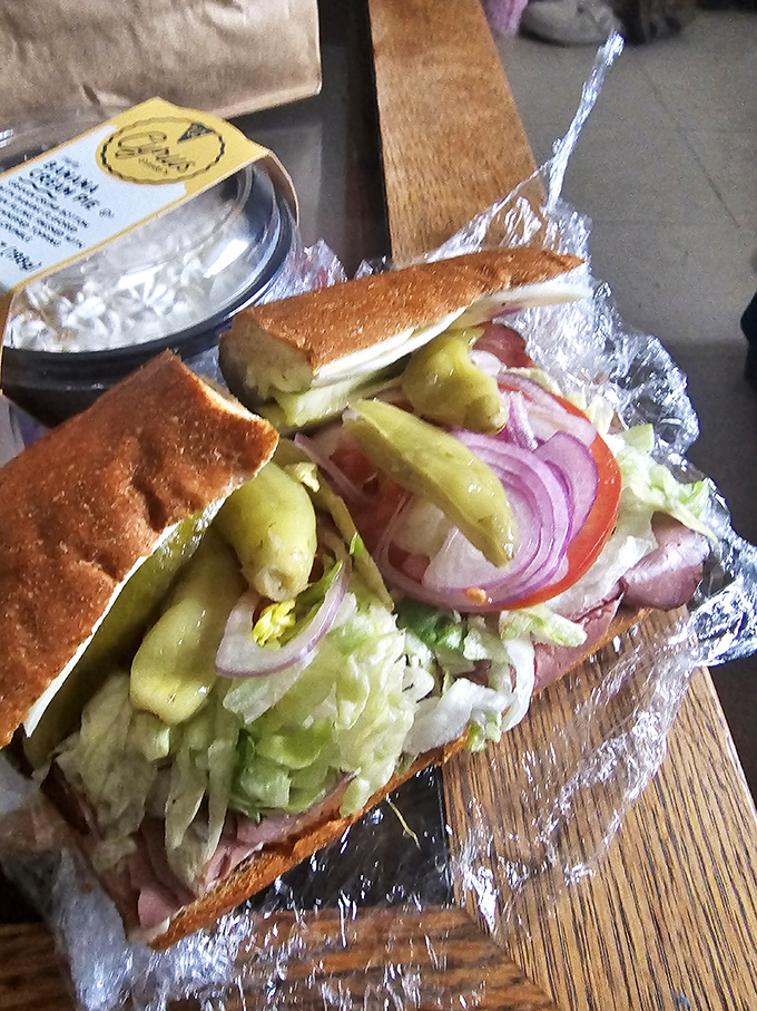 Some sandwiches are just sandwiches. This one's more like a picnic between bread, with each bite delivering a perfect harmony of flavors.