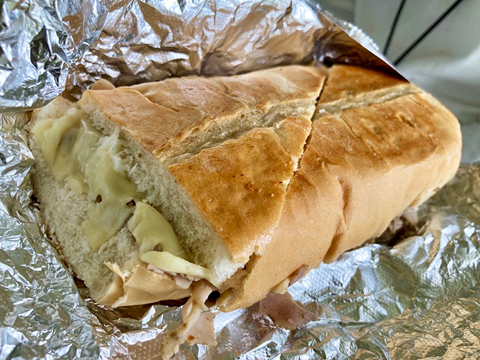 The Pan con Lech&oacute;n showcases slow-roasted pork in all its glory, a testament to patience being the secret ingredient in truly transcendent sandwiches.