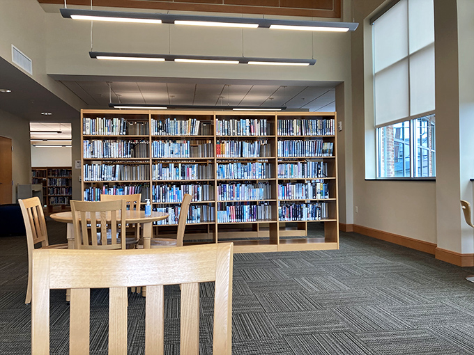 The Rudy Gelnett Memorial Library offers mental feasts that cost nothing but time. Retirement's greatest luxury might just be afternoon reading in this sun-drenched corner.