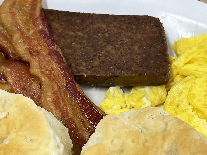 Scrapple might sound mysterious, but one bite of this crispy-edged delicacy will make you a believer.