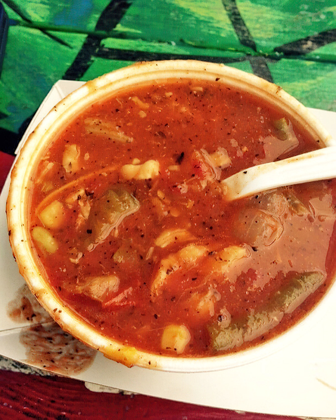 This seafood chowder doesn't need fancy garnishes or artisanal bread bowls. Just honest flavors swimming in perfect harmony.