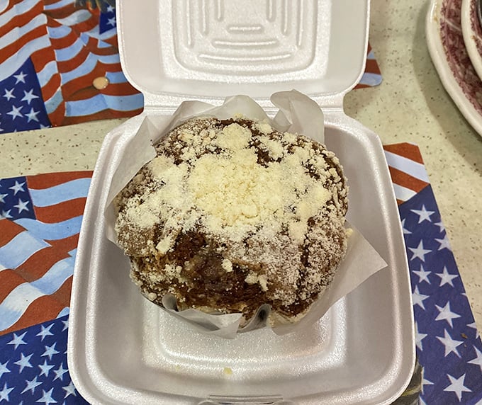 Shoofly pie&mdash;Pennsylvania's answer to the question nobody asked: "What if molasses and crumbs had a delicious baby in a takeout container?"