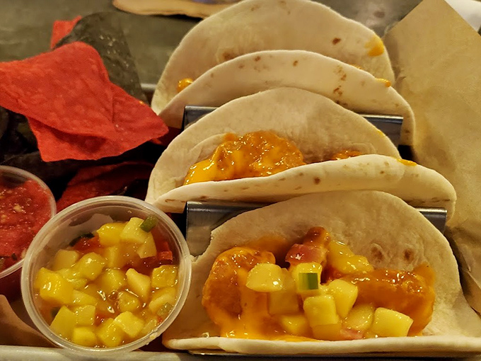 These aren't your average tacos &ndash; they're flavor bombs topped with mango salsa that brings a tropical vacation to small-town Pennsylvania.