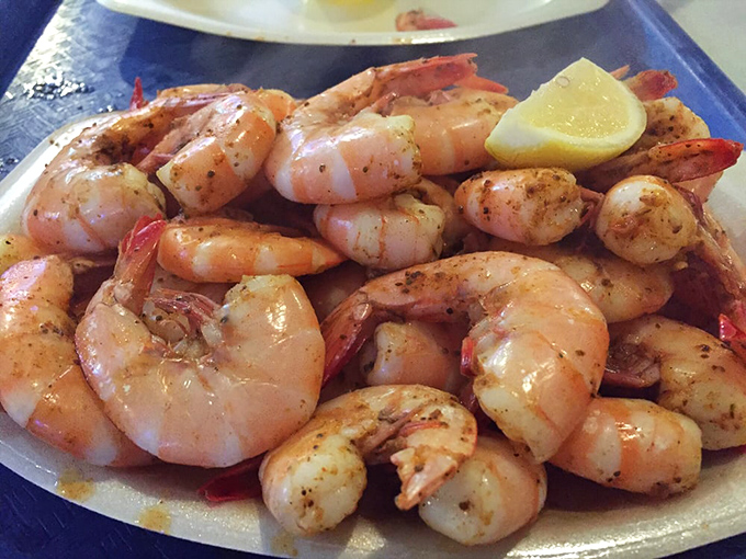 Gulf shrimp so fresh they practically introduce themselves. A squeeze of lemon is all the accessorizing these beauties need.