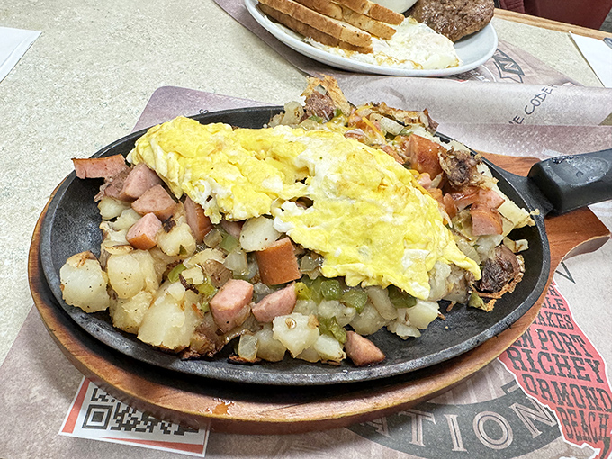 This steak and cheese skillet makes other breakfast skillets question their life choices.