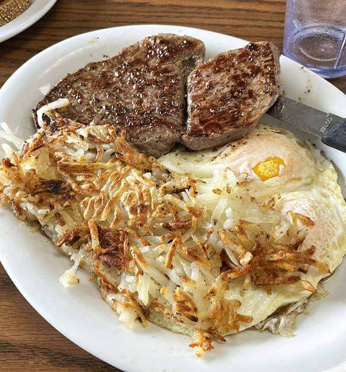 Steak and eggs done right &ndash; because sometimes your morning needs a little more cowbell.