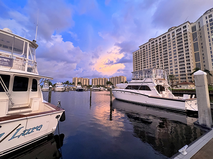 Tarpon Point Marina showcases the yachting life without the Hamptons attitude. Sunset reflections here make even smartphone photographers look like professionals.
