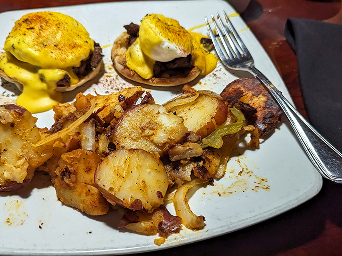 Eggs Benedict gets a Southern makeover with tender steak medallions that might just make you forget about Canadian bacon forever.