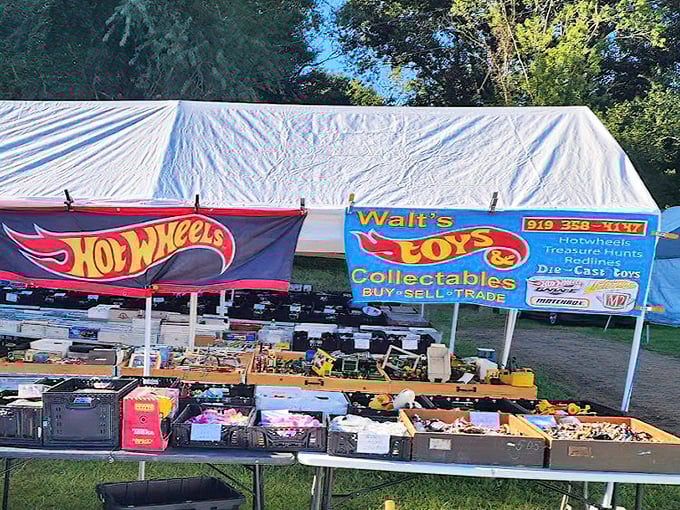 Walt's toy wonderland, where Hot Wheels and collectables awaken the inner child in even the most serious-minded treasure hunters.