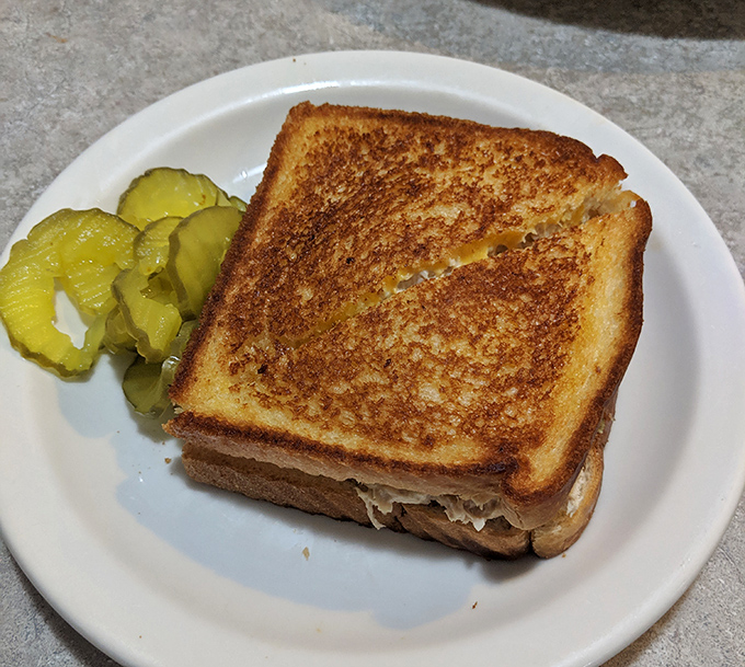 The tuna melt that proves sometimes the simplest pleasures are the most satisfying ones.