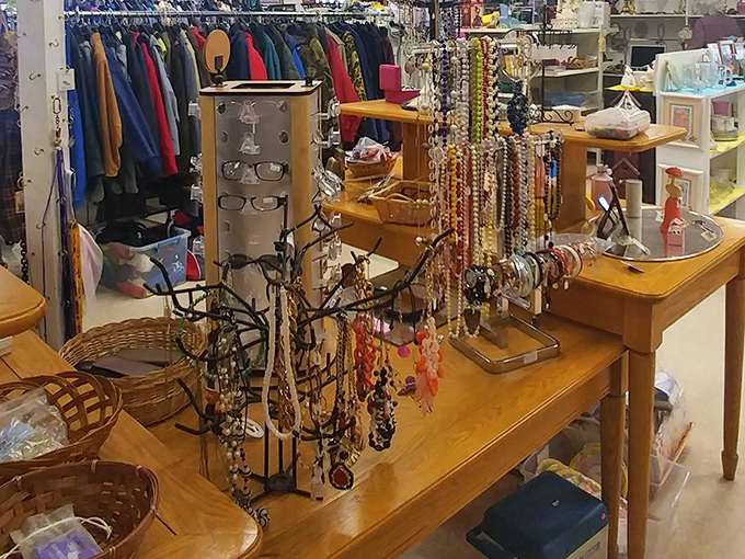 Accessories that tell stories&mdash;from reading glasses to statement necklaces. One person's "what was I thinking?" becomes another's vintage treasure.