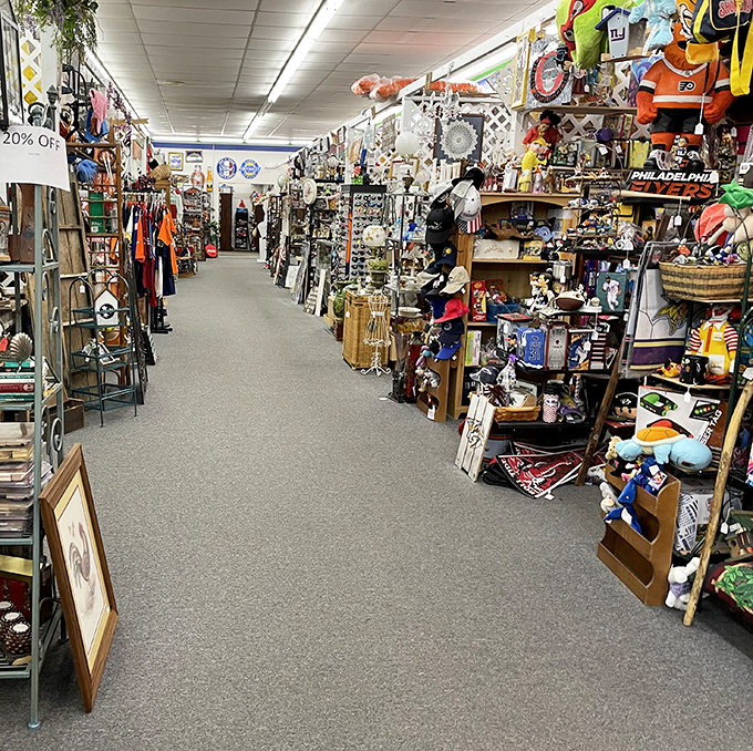 Every aisle promises a new discovery, like a maze where getting lost is half the fun.