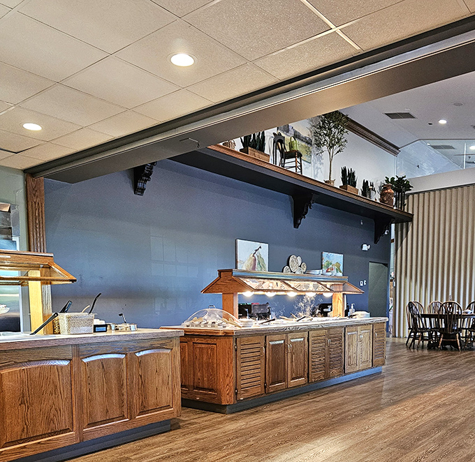 This all-you-can-eat spread proves that sometimes the best things in life really are unlimited portions.