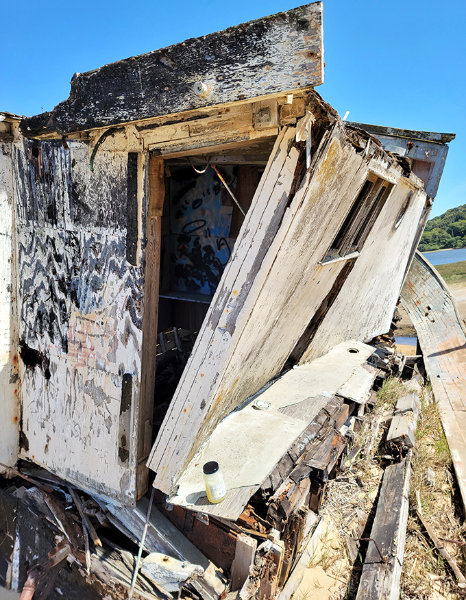 Peek inside what was once the captain's quarters. The ultimate fixer-upper with unbeatable water views&mdash;just needs a little TLC.