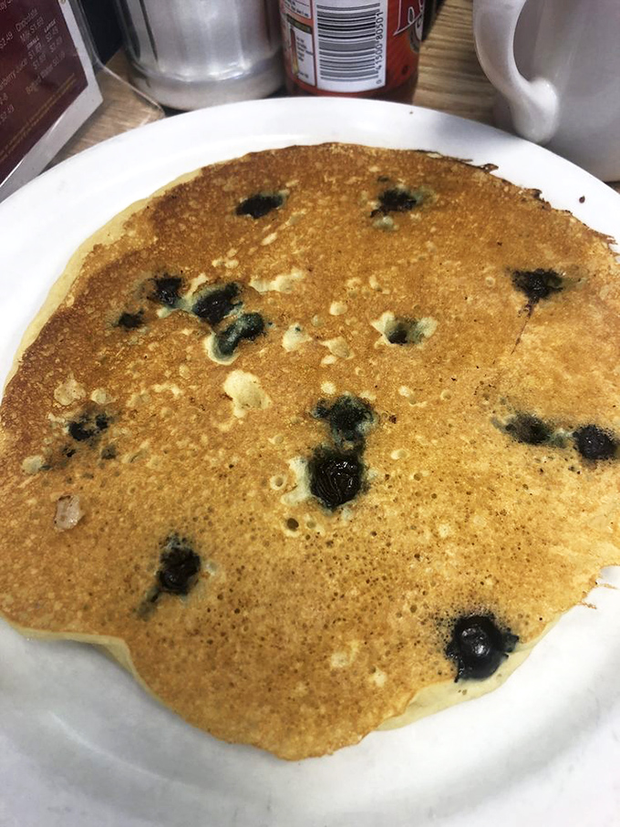 Blueberry pancakes that make you question why you'd ever settle for cereal. Each berry bursts with flavor that no fancy brunch can match.