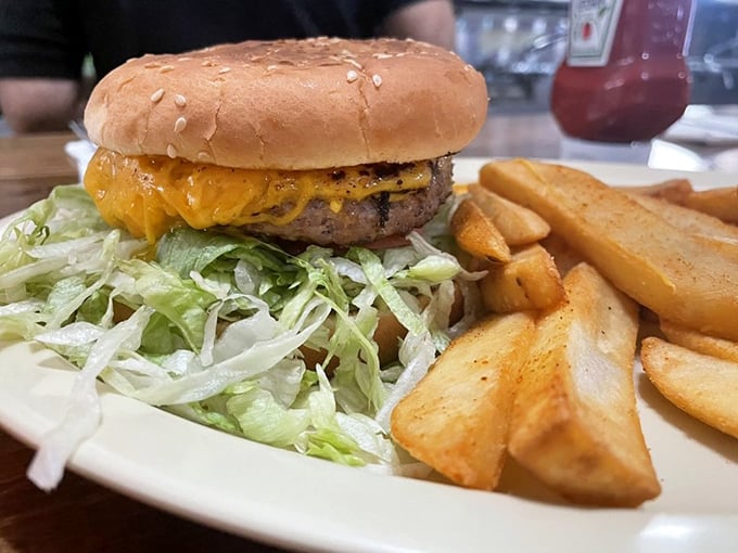 Even their non-Mexican offerings command respect. This burger isn't trying to be trendy&mdash;it's just confidently doing its delicious job.