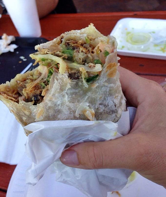 The burrito&mdash;where engineering meets culinary art. This tightly wrapped package delivers flavor in every precisely constructed bite.