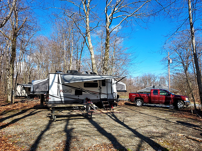 Camping's modern evolution: where Thoreau meets Thor with all the comforts of home tucked into nature's backyard.