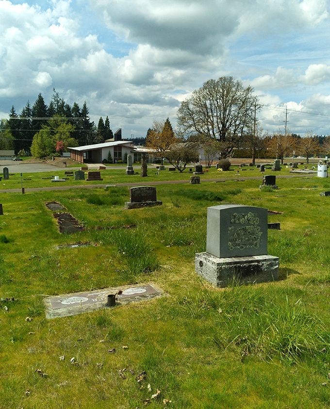 Even the final resting places here have views that make city cemeteries look positively claustrophobic.