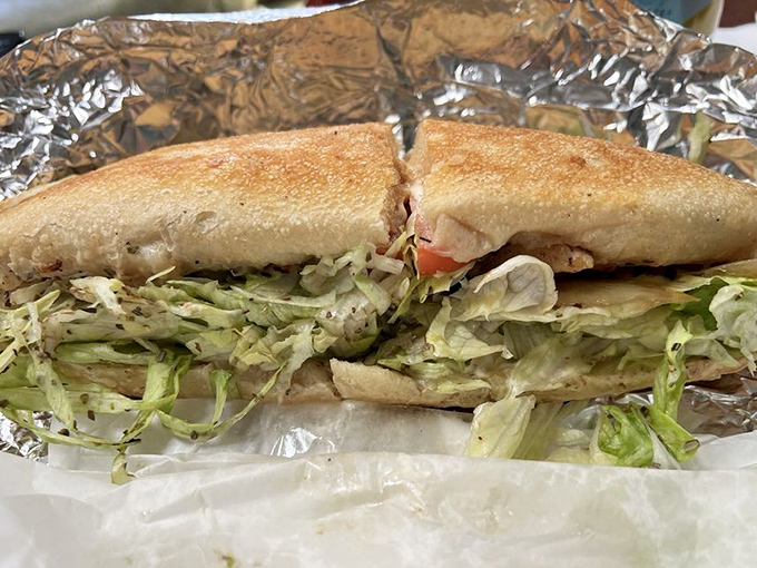 A proper cheesesteak should require a strategic eating plan and at least three napkins. This beauty checks all the boxes.