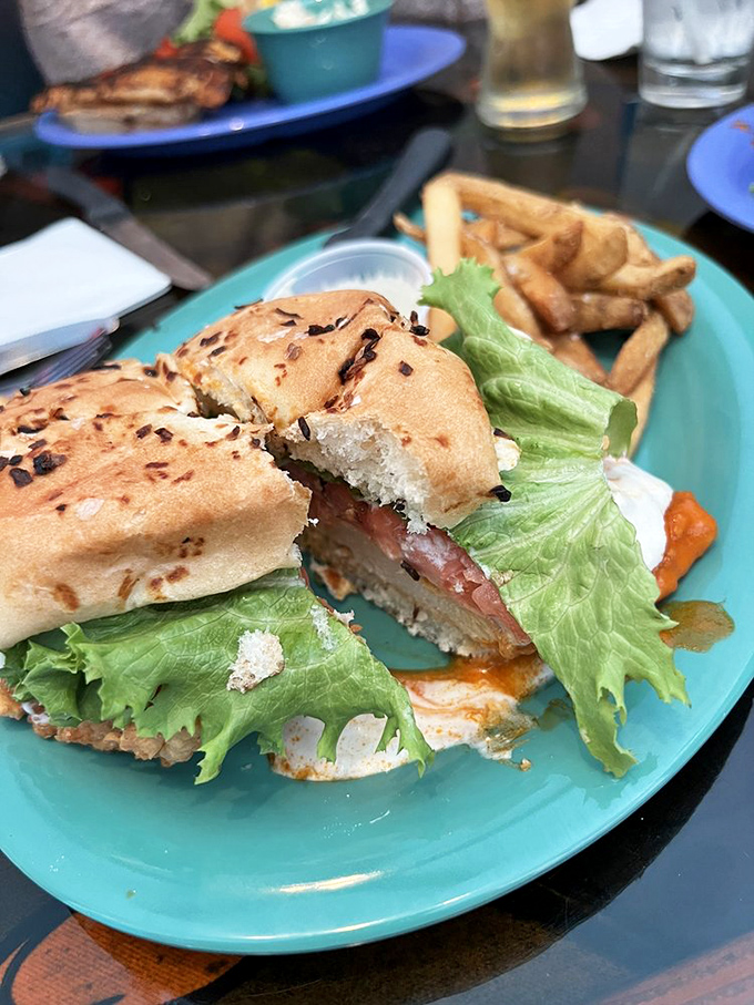 A sandwich that understands the assignment&mdash;toasted bread, fresh ingredients, and a generous portion that makes you wonder why you'd ever order anything else.