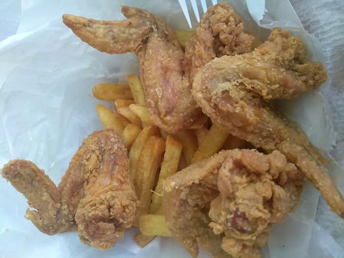 When wings and fries unite this perfectly, even the Colonel would tip his hat in respect.